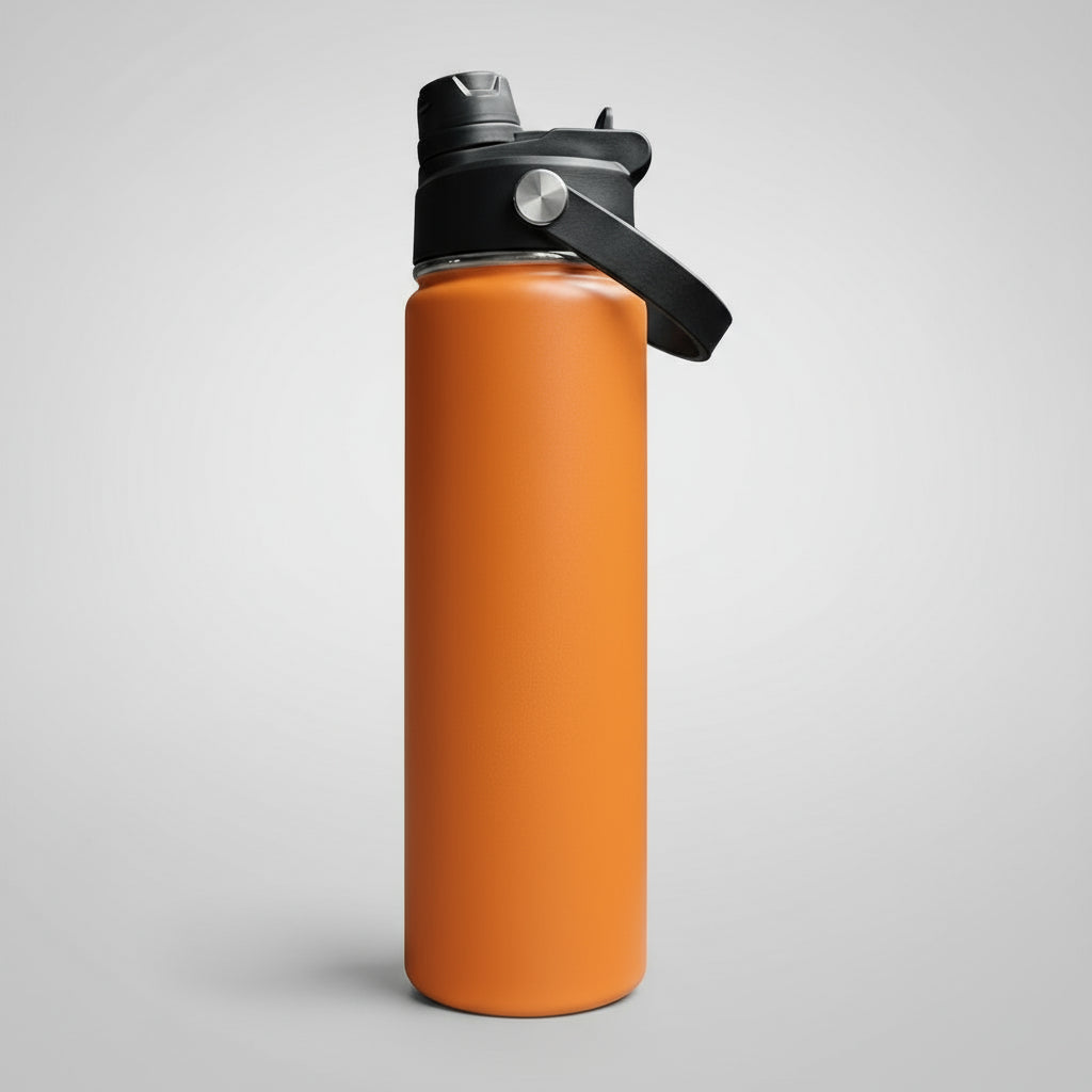 22oz Sports Water Bottle - Orange – Thunder Laser USA